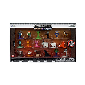 Minecraft Caves and Cliffs 1.65" 18-Pack Series 8 Die-cast Figures, Toys for Kids and Adults