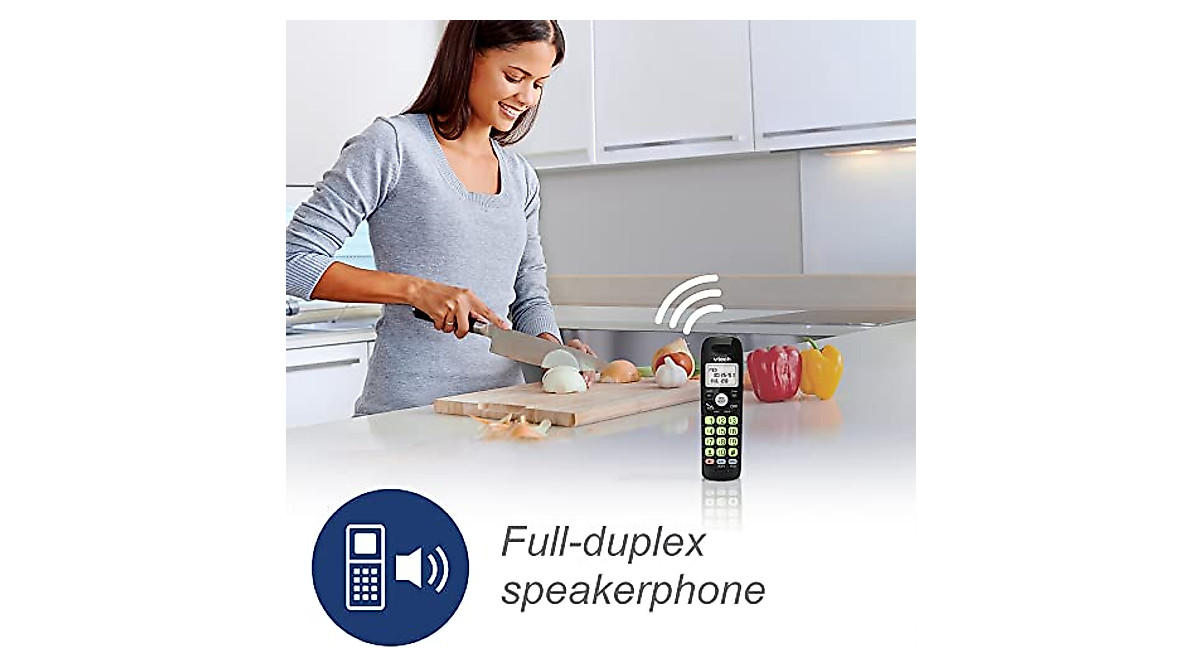 VTech VG101-21 Cordless Phone with 2 Handsets & 1000 ft Range