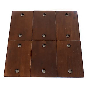 6-Tiers Rustic Floating Wood Shelves Industrial Rustic Iron Pipe, Industrial Bookshelf Modern Ladder Shelf, Vintage Metal Pipes and Wood Shelves, Rustic Display Bookshelf for Storage Collection