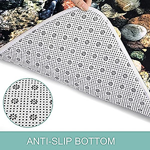 Creative House Life Bathroom Rug,Non Slip Soft Absorbent,Memory Foam Bath Runner Mat, Extra Large Size Runner Long Mat for Bath,Room,Tub,Shower Floors Mats 71 inches X 24 inches