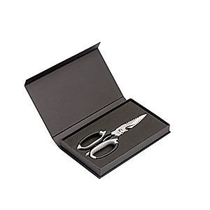 Hammer Stahl Kitchen Shears - Multipurpose Heavy Duty Kitchen Scissors - High Carbon Steel - Come-Apart Professional Cutter