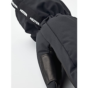 Hestra Unisex Mist Mitt Insulated CZone Mittens for Winter, Snow & Cold Weather - Black - 9