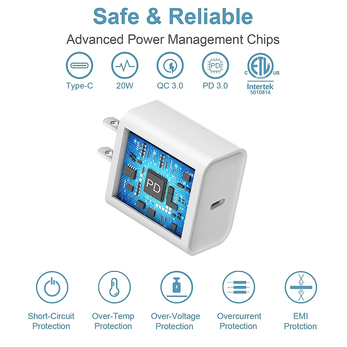 iPhone 16 15 Charger Fast Charging Type C Chargers USB C Charger Block iPhone 16 Chargers with 2 Pack 6FT Cable for iPhone 16/16 Plus/16 Pro/16 Pro Max/iPhone 15/15 Pro Max/iPad Pro/AirPods