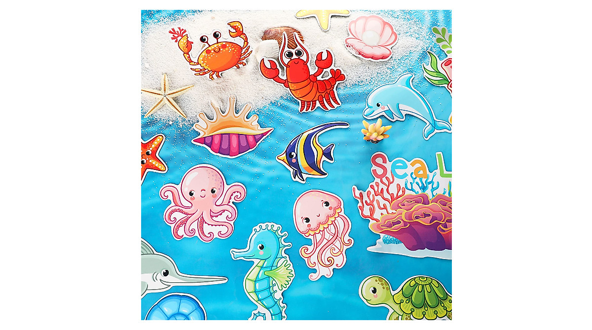 25 Pcs Ocean Animal Magnetic Decorations for Summer Fun