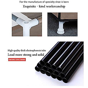 Shoe Rack 10 Tier, Shoe Organizer With Cover, Shoe Rack 24 Inches Wide, Shoe Stand For Bedroom, Space Saving Shoe Rack Organizer, Sneaker Rack (Coffee)