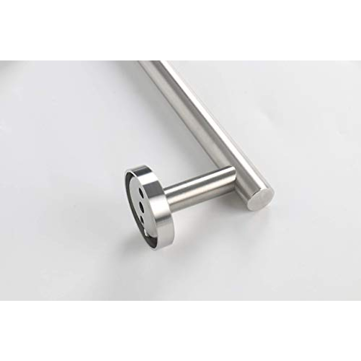 TocTen Bath Towel Bar - Thicken SUS304 Stainless Steel Bathroom Towel Holder, Towel Rod for Bathroom Heavy Duty Wall Mounted Towel Rack Hanger (16IN, Brushed Nickel)