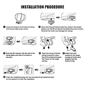 1Storm New Motorcycle Bike Modular Full Face Helmet Dual Visor Sun Shield with LED Tail Light + Motorcycle Bluetooth Headset: Matt Black