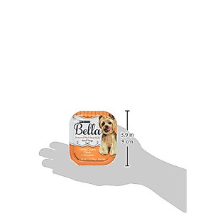 Purina Bella Natural Small Breed Pate Wet Dog Food, Grilled Chicken Flavor in Savory Juices - (12) 3.5 oz. Trays