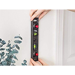StudPoP On the LEVEL magnetic stud finder.Finds metal fasteners holding the wall board to the studs.Two moving magnets provide both an audible click and a visual movement when fastener is found.