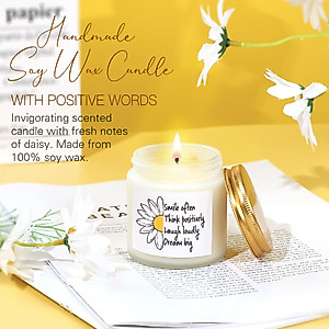 Daisy Gifts for Women, Gifts Baskets for Women, Cute Unique Birthday Gifts for Women Best Friend, Inspirational Gifts for Women, Gifts for Women Her Teen Girl Sister Friendship, Daisy Themed Gifts