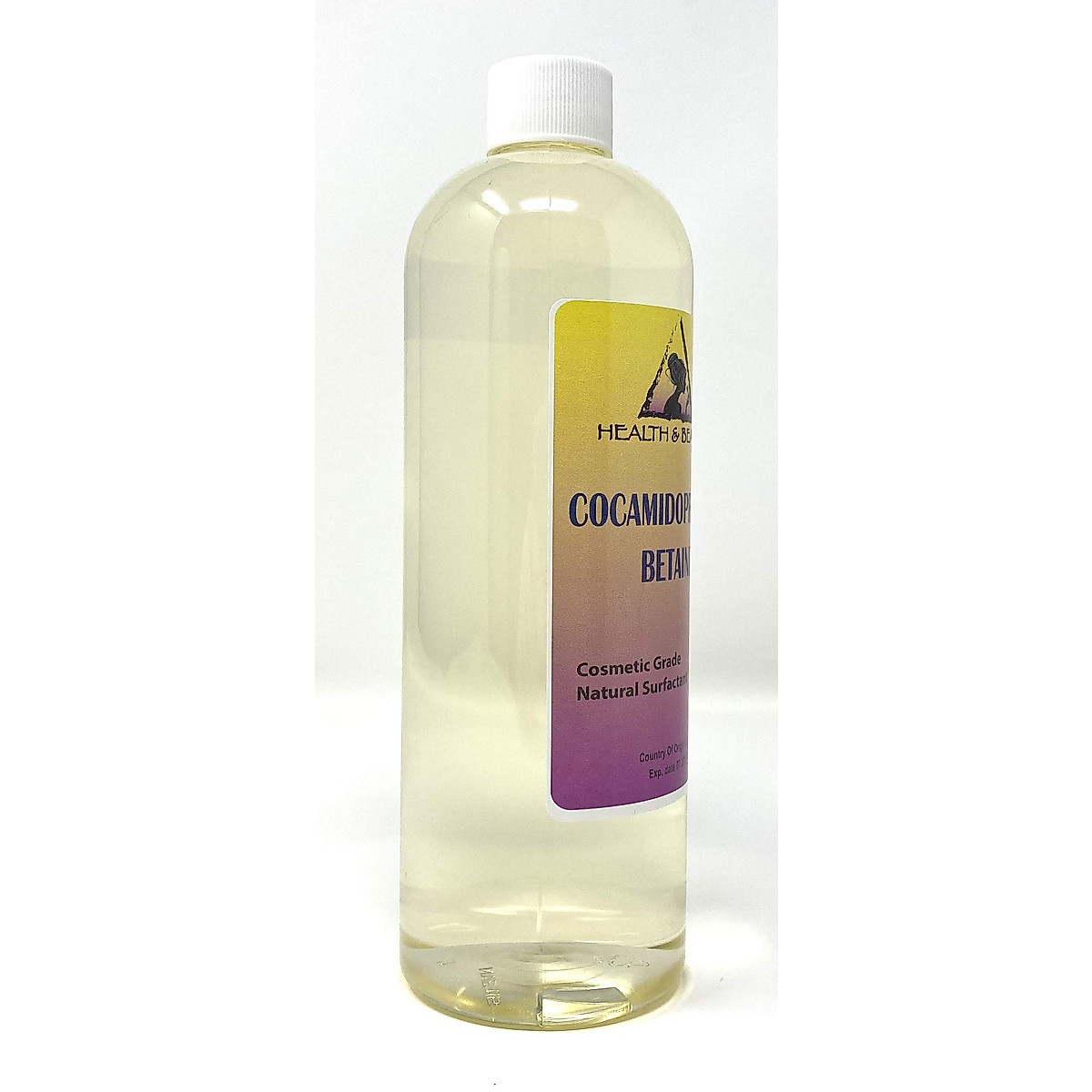 Cocamidopropyl Betaine Coco Betaine CAPB Natural Surfactant Liquid Premium Highest Purity 100% Pure 16 oz
