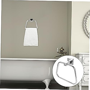 Towel Rack Towel Rack Towel Holder Wall-Mounted Storage Rack Towel Organizer Towel Wall Organizer Towel Rod Towel Ring Hanger Lanyard Stainless Steel Internet Business