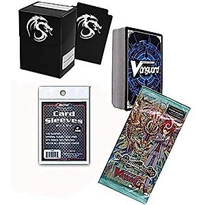 Cardfight! Vanguard Genesis 50 Cards Player Kit Deck Box & Sleeves, Pack
