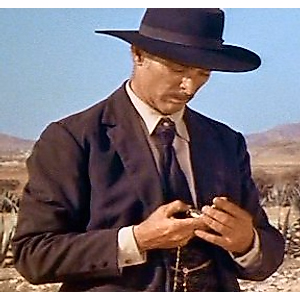 StraightLine Music Pocket Watch Movie Prop from for A Few Dollars More - Clint Eastwood + Lee Van Cleef - Great Gift