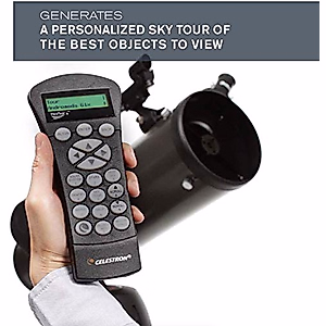 Celestron - NexStar 130SLT Computerized Telescope - Compact and Portable - Newtonian Reflector Optical Design - SkyAlign Technology - Computerized Hand Control - 130mm Aperture