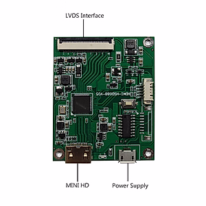 VSDISPLAY 8.8" 8.8 Inch 1920X480 LCD Screen HSD088IPW1-A00 with HD-MI to Mipi LCD Controller Board VS-HSD088