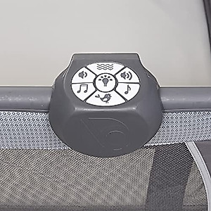 Baby Trend Lil' Snooze Deluxe III for Twins,Cozy Grey