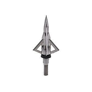 TRUGLO Apex Archery Titanium X 100-Grain Crossbow Broadheads - 3-Pack, 4-Blade Fixed