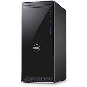 Dell Inspiron 3671 Desktop Computer, Intel Hexa-Core i5-9400, 16GB DDR4 RAM, 512GB PCIe SSD + 1TB HDD, WiFi, Bluetooth 4.0, VGA, HDMI, Black, Windows 10 Home