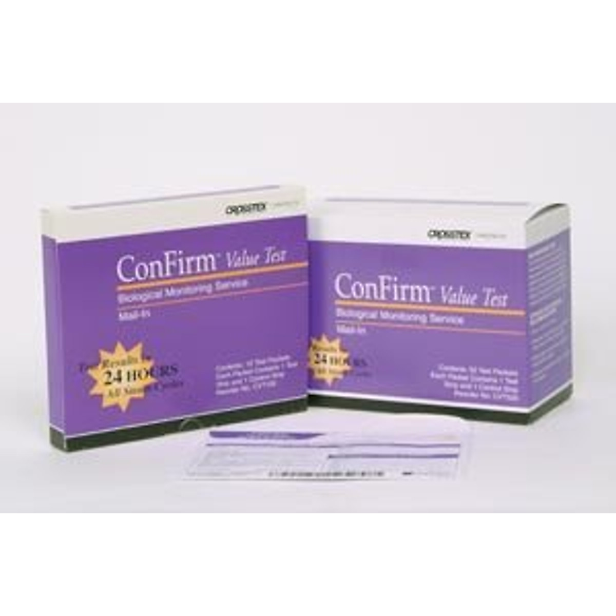 Crosstex CVT120 Confirm Value Test Service, 12 Tests (Pack of 12)