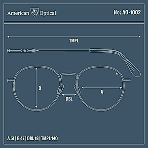 AO-1002 Sunglasses - Gunmetal - True Color Gray AOLite Nylon Lenses - 51-19-145