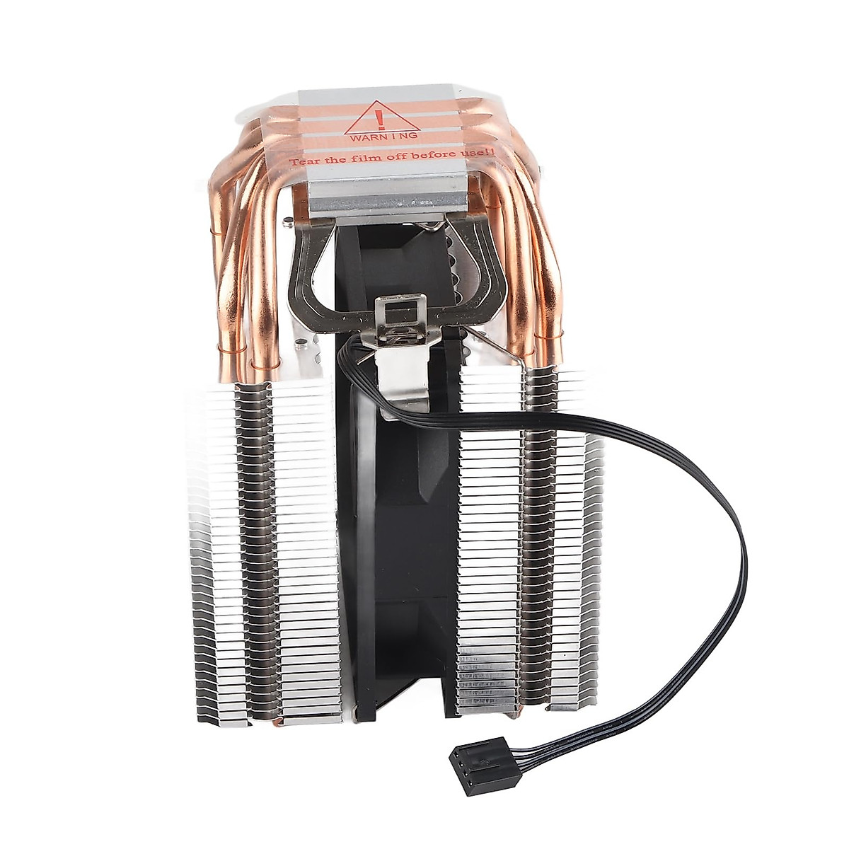 CPU Cooling Radiator Fan, Heat Dissipation CPU Cooling Fan Heat Sink Air Cooler with Copper 4 Heat Pipes for LGA 2011 1366 11501151 1155 1156