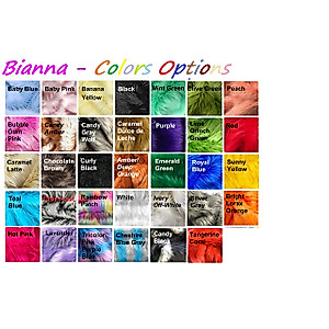 Bianna Creations 6oz Mixed Random Colors Craft Faux Fur Scrap Bag, Remnant Pieces Scrappy Artificial Fake for DIY Crafting Project, Gnome Beard Material, Small Pieces