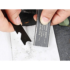 Magnesium Flint Fire Starter Waterproof Emergency Matches Survival Flint Tool for Camping Hiking(4 Pack)