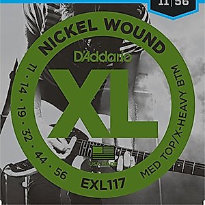 D'Addario D'Addario EXL117 Electric Guitar Strings for Drop D Tuning - 1 Set