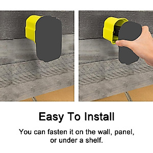 Crivnhar 4 Pack Battery Holder Compatible for Ryobi 18V Battery Mounts Dock Holder Fit Compatible for ONE+ P102 P103 P104 P105 P107 P108 P109(w/12 Screws)