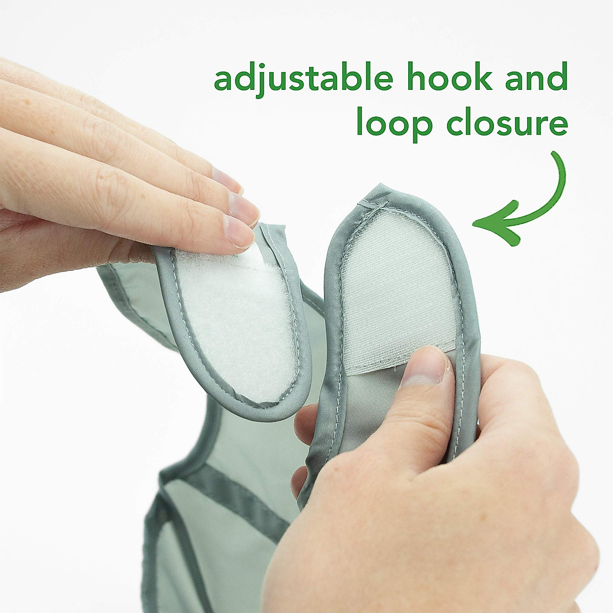 green sprouts Snap & Go Silicone Food-Catcher Bib, Soft, Waterproof Top + Scoop, Roll Up for Easy Travel, Made Without PVC, Formaldehyde, AZO Dyes, Pink, One Size