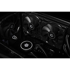 ID-COOLING FROSTFLOW X 240 CPU Water Cooler AIO Cooler 240mm CPU Liquid Cooler White LED 2x120mm PWM Fans, Intel 1700/1200/115X, AMD AM5/AM4