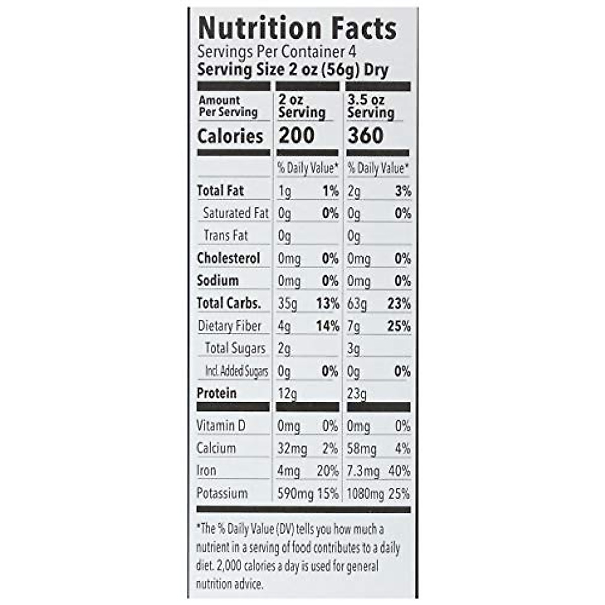 Veggiecraft Farms Penne Pasta - Low Carb Pasta, High Protein, Made with Sweet Potato, Lentil & Peas, Gluten Free, Plant Based Pasta Noodles, High Fiber, Vegan, Kosher, Non-GMO - 8 Ounce