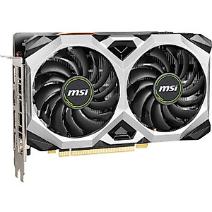 MSI Gaming GeForce GTX 1660 Super 192-bit HDMI/DP 6GB GDRR6 HDCP Support DirectX 12 Dual Fan VR Ready OC Graphics Card (GTX 1660 Super VENTUS XS OC)