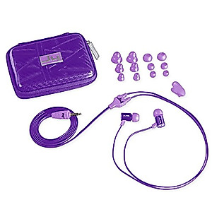 JLab Audio J4 Heavy Bass, Rugged Metal In-Ear Headphone, GUARANTEED FOR LIFE - Pirple