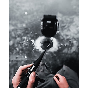 13 FISHING - Archangel Ice Rod - 27" L-Mag (Light Magnum)- Single Piece Carbon Forged Ice Rod - AA27L-Mag