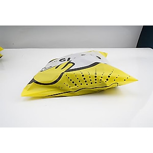 Haiou Long Rubber Gloves Elbow Length Chemical Resistant Gloves with Cotton Lining Waterproof Gloves, 25 inches, Large