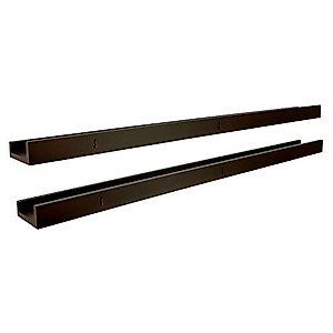 Kiera Grace Modern Floating-Shelves, Set of 2, Espresso