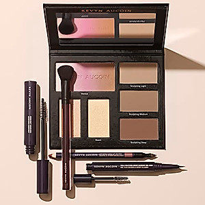 Kevyn Aucoin The Contour Book, The Art of Sculpting & Defining Volume 3: Makeup artist palette. Defines facial features. Eyes, cheekbone, nose & jawline. Highlighters to glow. All skin tones & shapes.