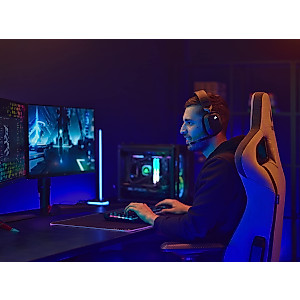 CORSAIR HS80 RGB Wireless Premium Gaming Headset with Spatial Audio - Works with Mac, PC, PS5, PS4 - Carbon (Renewed)