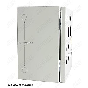 Powder Coating Oven Controller Kit w/Light and Fan Control, 240V 50A 12000W (KIT-PCO404) (DIY Kit + Wiring Kit)