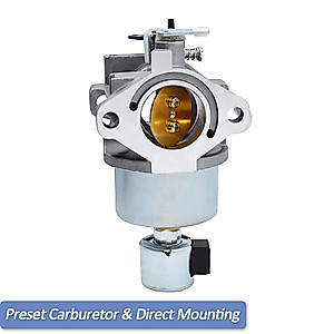 796587 Carburetor for 794136, 795486, 796250, 591736, 594601, 331707, 331777, 331877, 31Q677, 33M977, 19.5 19HP Intek Motor Engine Craftsman Riding Lawn Mower Tractor Carb Replacement