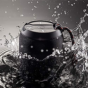 Braven BRV-Mini - Waterproof Pairing Speaker - Rugged Portable Wireless Speaker - 12 Hours of Playtime - Black (604203553)
