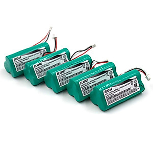 elxjar (2-Pack) 3.6V 730mAh Replacement Battery Compatible with Motorola/Symbol LS-4278 and DS-6878 Scanners, LS4278-M, DS6878-DL,DS6878-SR, 82-67705-01 rev Battery