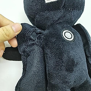 1 YOHAXAM TV Man Plush Toy Doll,Anime Skibidi Toilet Cartoon Cute Character Soft Doll for Kids (TV Man (Wing))