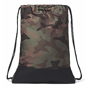 Columbia Unisex Drawstring Pack, Cypress Camo/Black, One Size