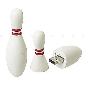 D-CLICK TM 4GB/8GB/16GB/32GB/64GB/Sport Ball Shape USB High speed Flash Memory Stick Pen Drive Disk (16GB, Bowling)