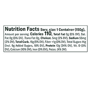 Chobani® Non-Fat Greek Yogurt Blueberry on the Bottom 5.3oz