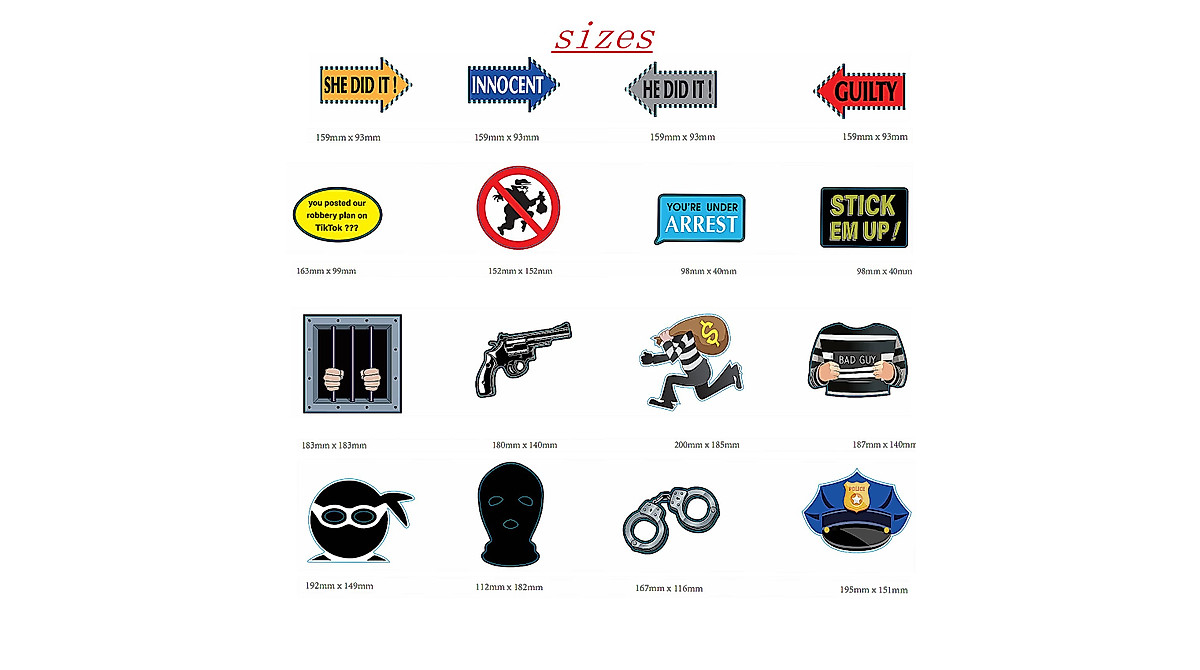 Exciting Police-Themed Party Props for Kids