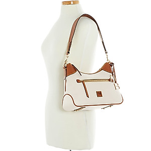 Dooney & Bourke Handbag, Pebble Grain Hobo Shoulder Bag - White